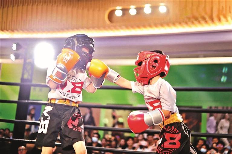 仟里智胜杯开赛 格斗少年在宝安大仟里开战_深圳宝安网